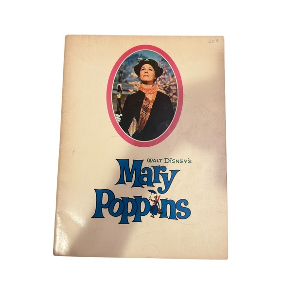 Disney | Accents | Walt Disneys Mary Poppins Movie Souvenir Program ...